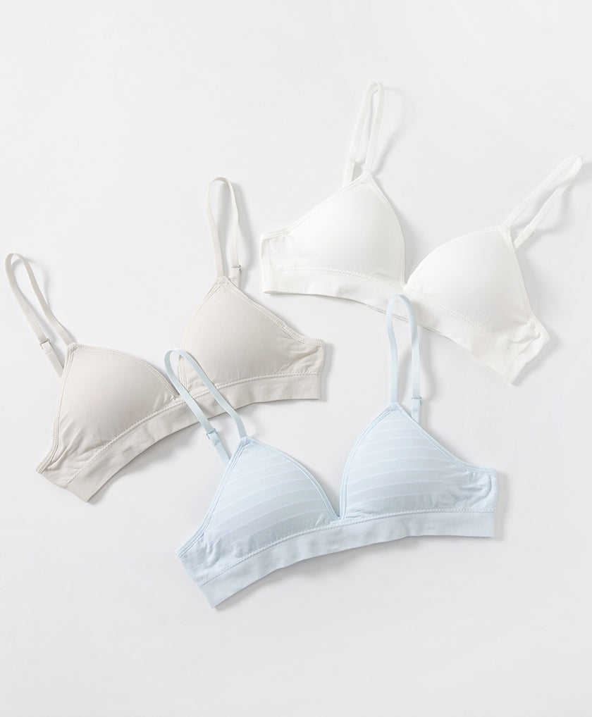 Junior Shining Heart Seamfree Triangle Wireless Teens Bra – Young ...